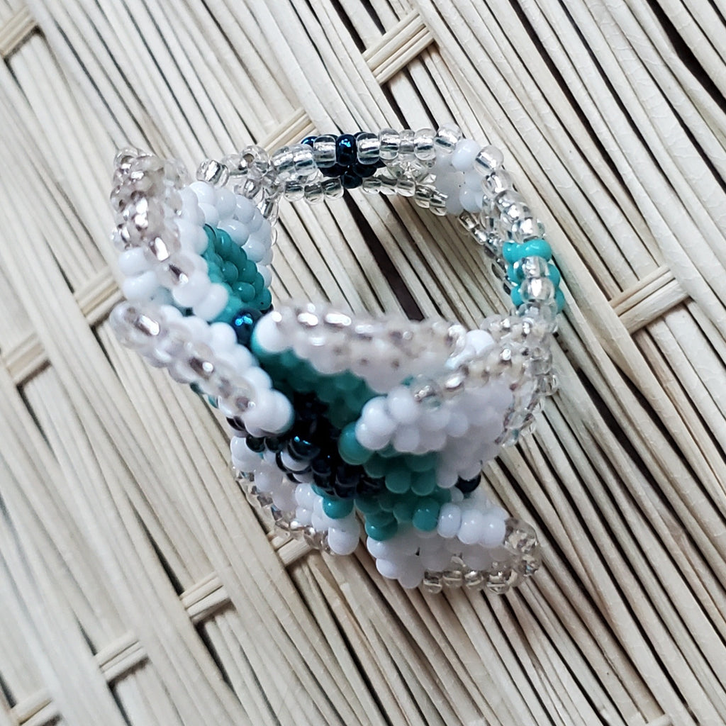 Beaded Rings, Flowers & Rhombus – Indiartscollective